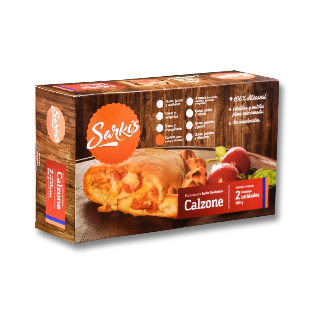 Calzone Sarkis x2 Unidades - Cold Market Congelados
