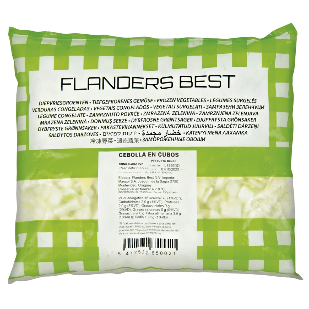 Cebolla Congelada Flanders 450 gs - Cold Market Congelados